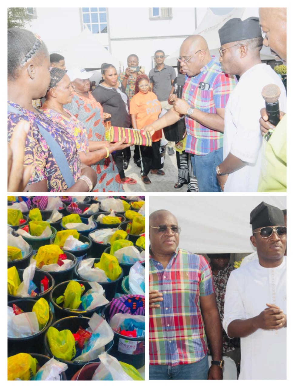 Yuletide: Brigadier General Nwoko gives palliatives to widows in Delta ...
