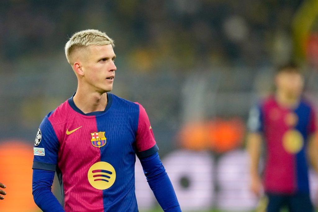 Barca’s Olmo to miss three weeks after thigh injury - Vanguard News