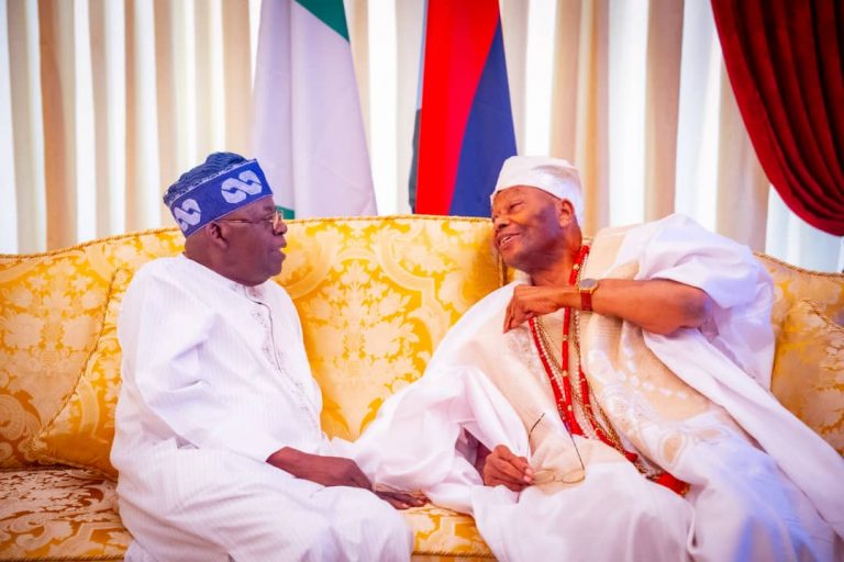 PHOTO: Tinubu hosts Awujale of Ijebuland in Lagos - Vanguard News
