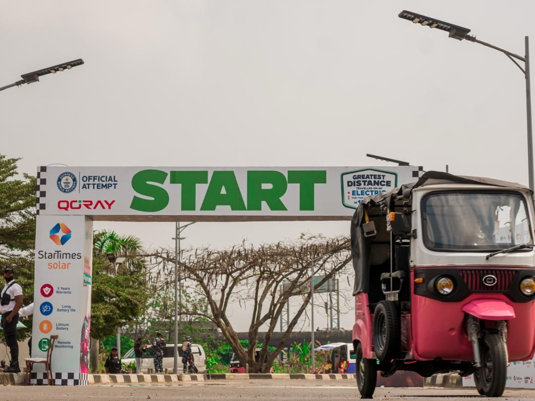 Qoray electrifies Africa with its latest Guinness World Record win