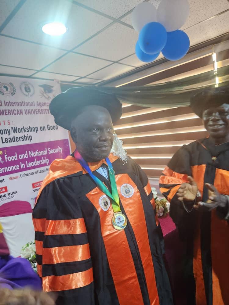 Ex-ICAO rep, Nuhu, honored with Doctorate in Public Policy - Vanguard News