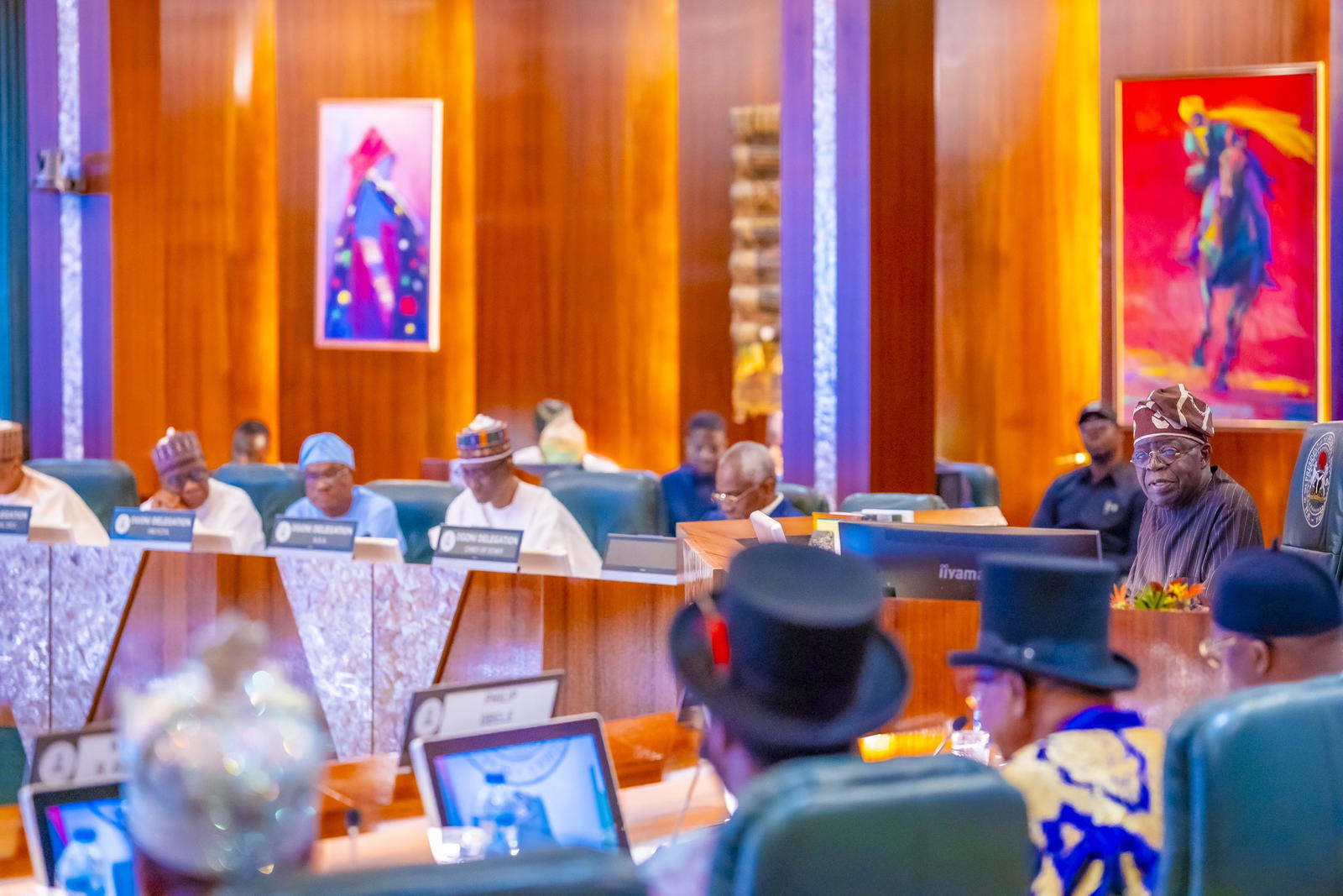 Photos: Wike, Fubara all smiles after meeting with Tinubu at Presidential Villa - Vanguard News