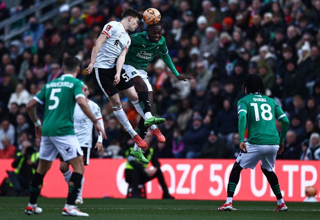 Upset as Championship side Plymouth knock Liverpool out of FA Cup ...