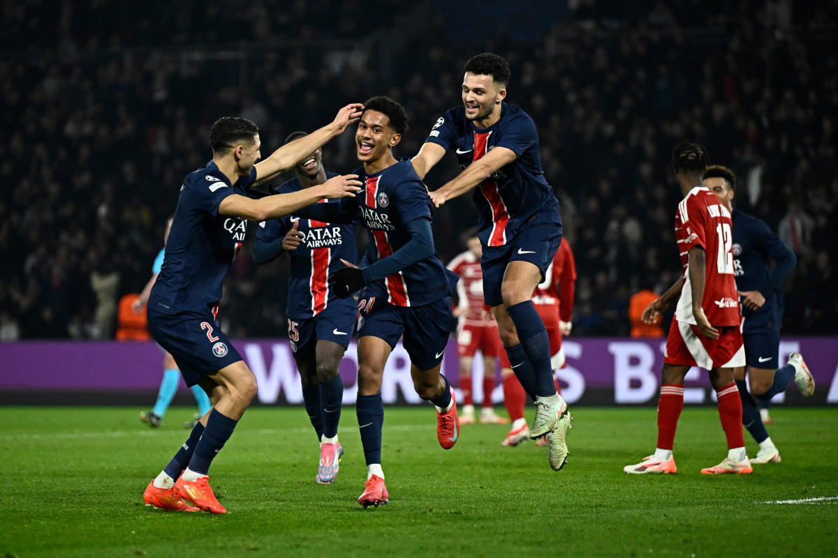 PSG hit seven to set up Champions League clash with Liverpool or ...
