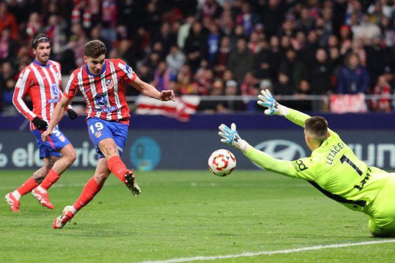 Simeone's son scores brace as Atletico thrash Getafe in Copa game ...