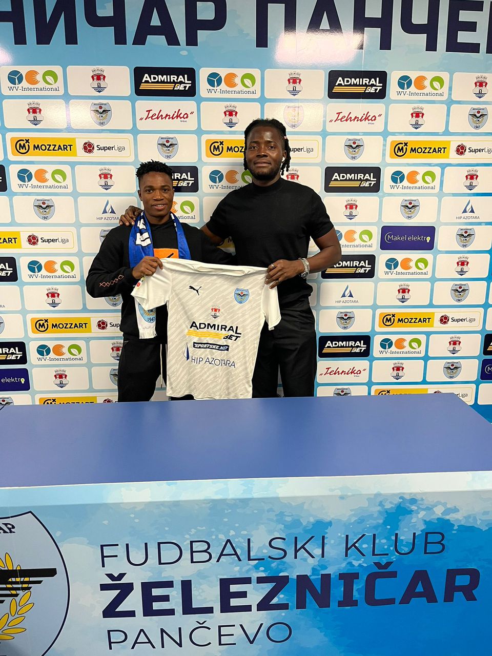 FK Železničar Pančevo sign top Speed Boiz Star Timilehin Joseph ...