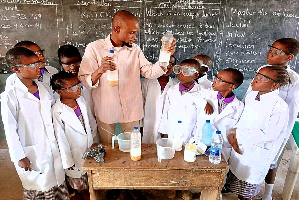 Firm restates commitment to education with science experiment sessions ...