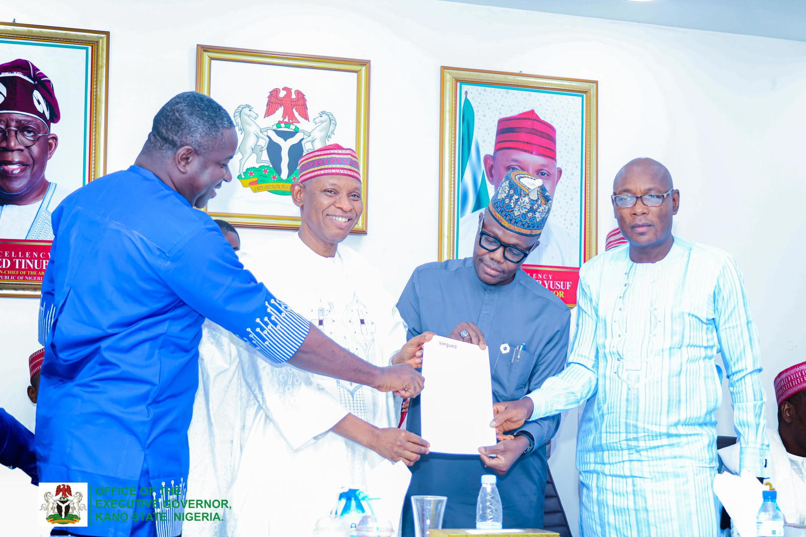 I didn't influence my nomination for Vanguard award - Gov Yusuf ...