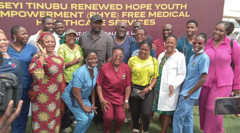 Free Healthcare: Seyi Tinubu brings renewed hope to over 2,000 Ikoyi ...