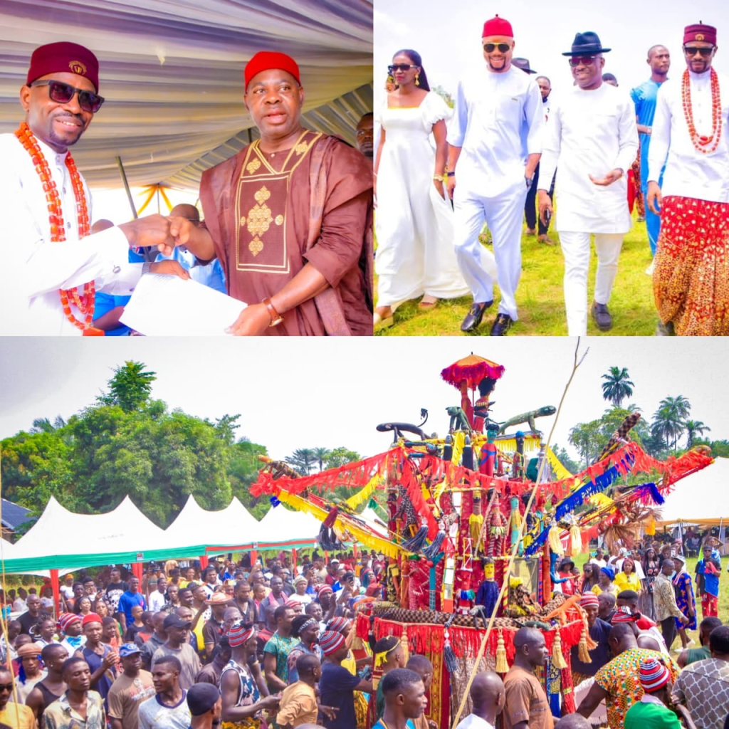 Delta deputy gov, Speaker, others attend Ijele masquerade festival at ...