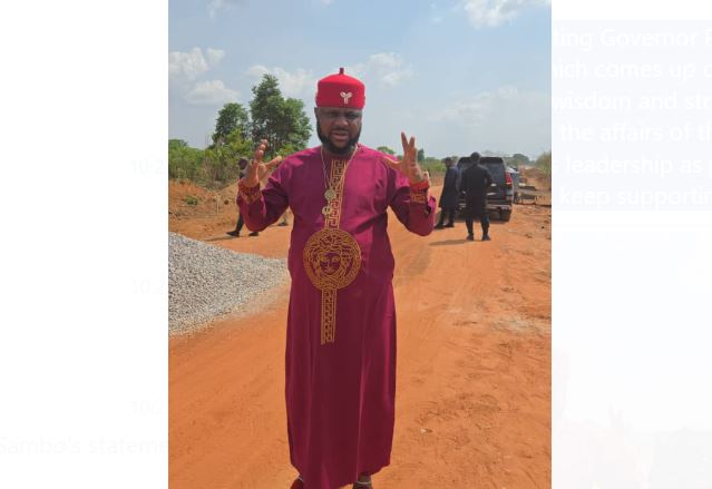 Onuokaibe applauds Mbah for ongoing road projects in Mburubu