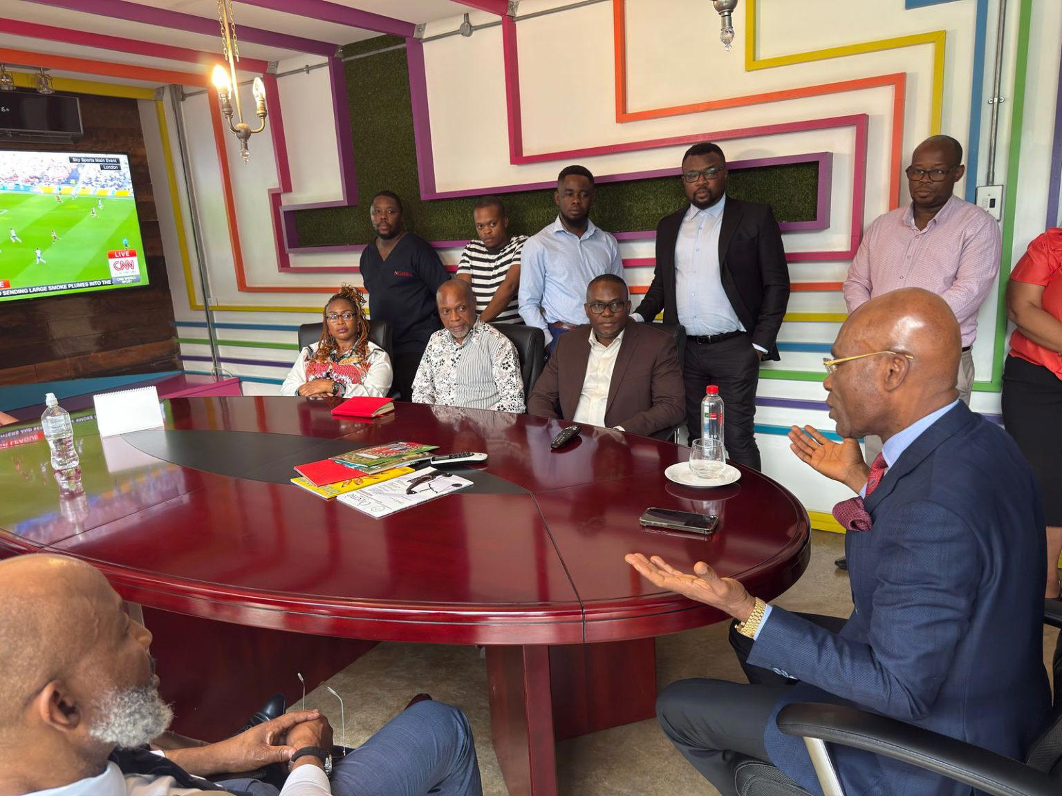 Leo Stan Ekeh visits Target Group, South Africa - Vanguard News