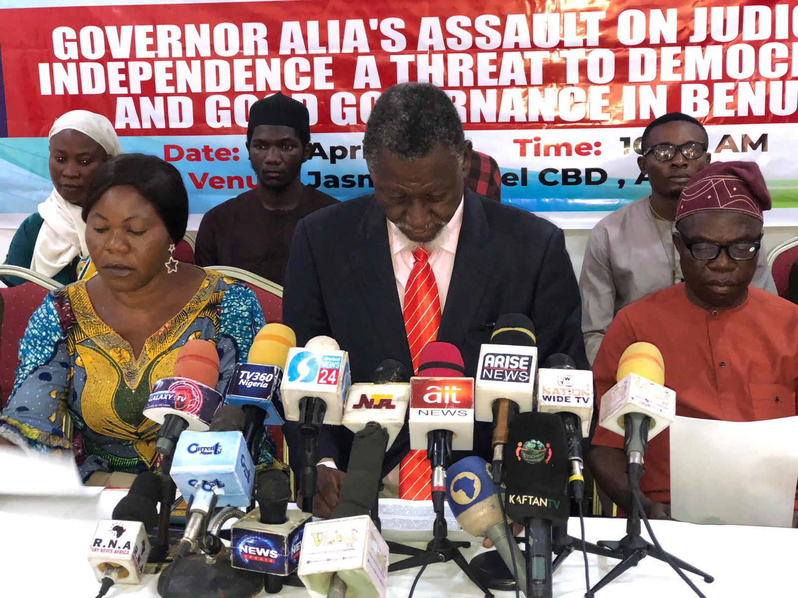 Respect judicial independence, rights group tells Governor Alia