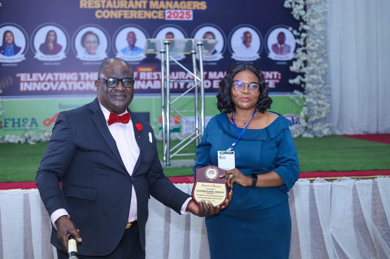 Olasumbo Olagoke-Komolafe Wins Food Safety Manager of the Year Award ...
