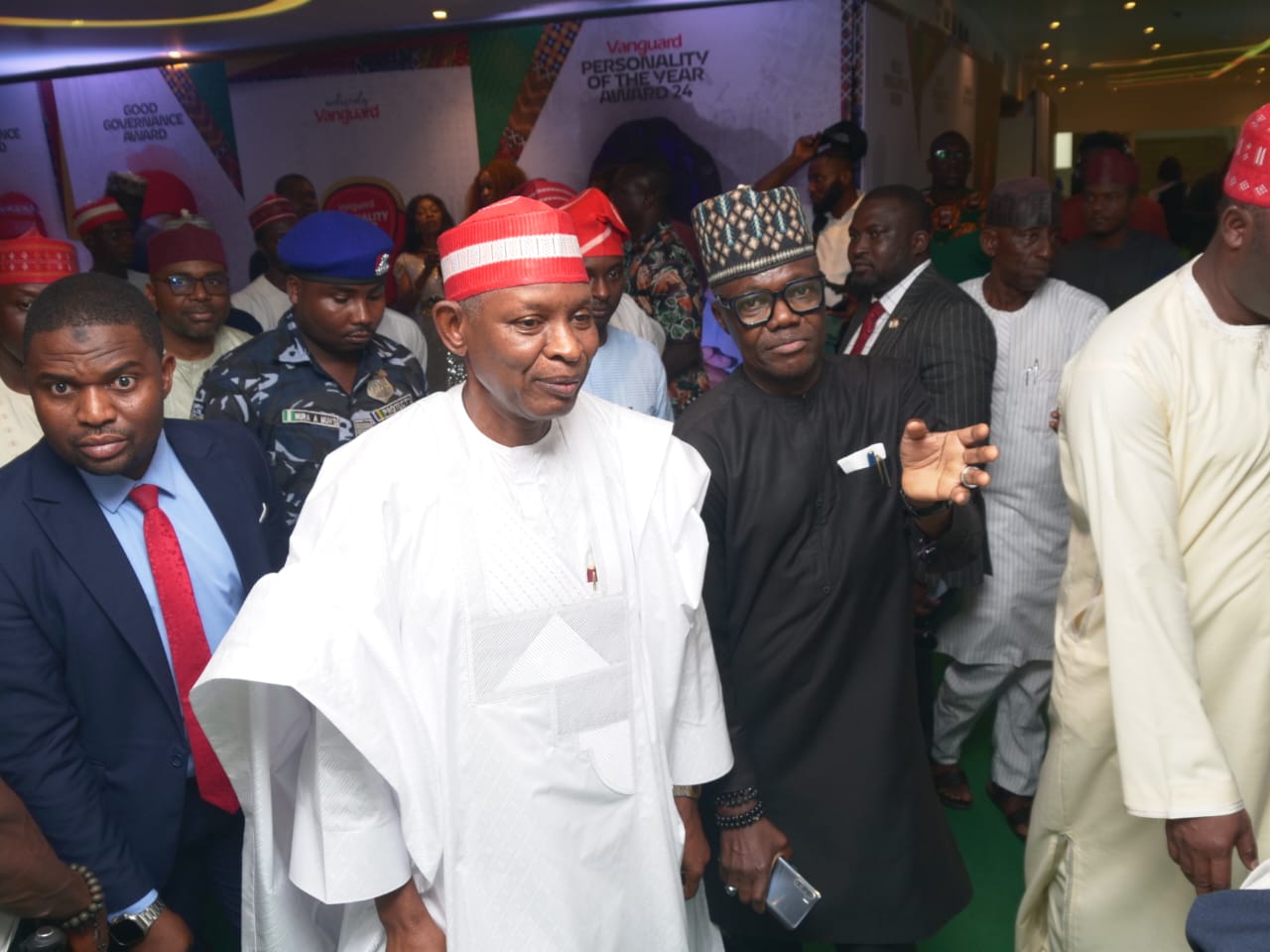 Photos: Governors, dignitaries arrive in style at the 2024 Vanguard ...