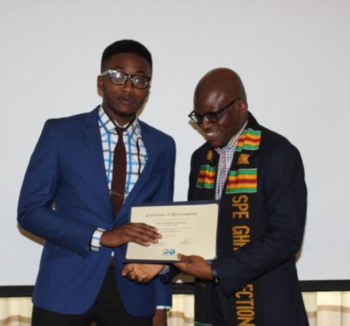 Pelumi Oladokun represents UNILAG at SPE Africa Regional Student Paper ...