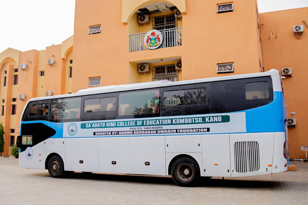 Prof. Gwarzo donates 60-seater bus to Sa’adatu Rimi College of ...