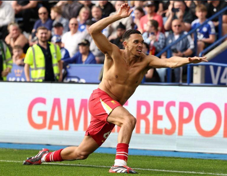 Trent mural defaced ahead of Liverpool return - Vanguard News