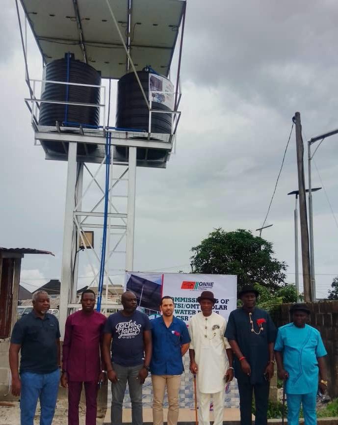 Onne Terminal boosts community ties with Solar-Powered water project ...