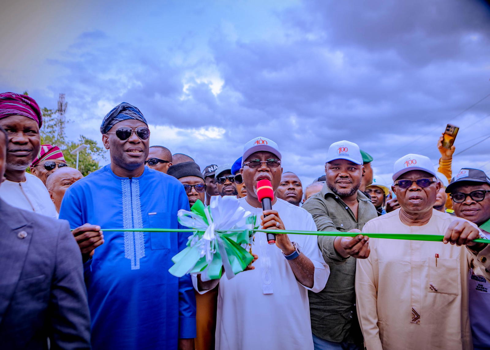 100 Days; Aiyedatiwa flags off dualisation of Akungba - lkare road