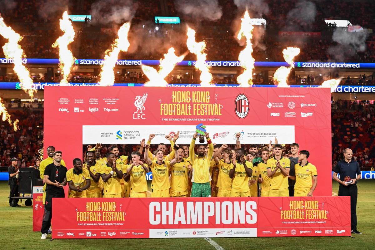 Liverpool beaten 4-2 by AC Milan in Hong Kong pre-season friendly ...