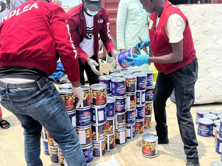 NDLEA intercepts large Loud consignments in processed food cans from ...