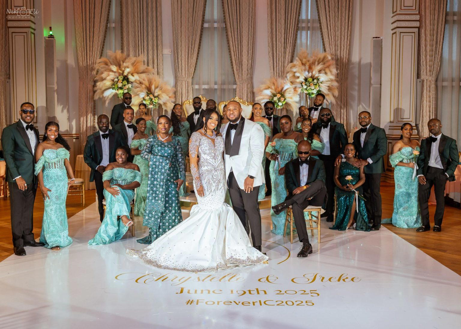 Abiriba meets Haiti, as Ireke, Chrystelle wed in New Jersey