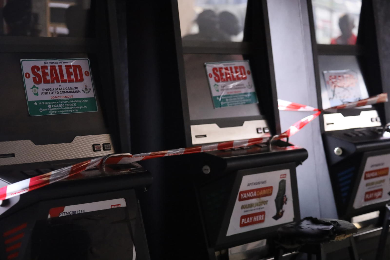 Enugu Gaming and Lotto Commission seals illegal gaming outlets