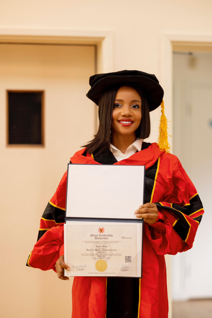 Sandra Odige receives honorary doctorate from UK University - Vanguard News