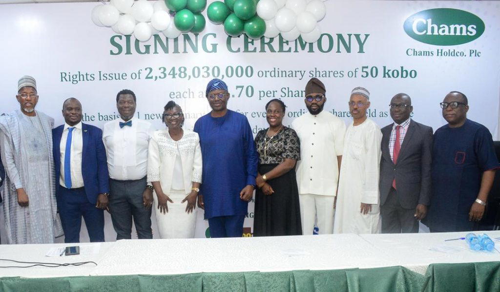 Chams HoldCo targets N7.65 bn in hybrid offer to drive expansion