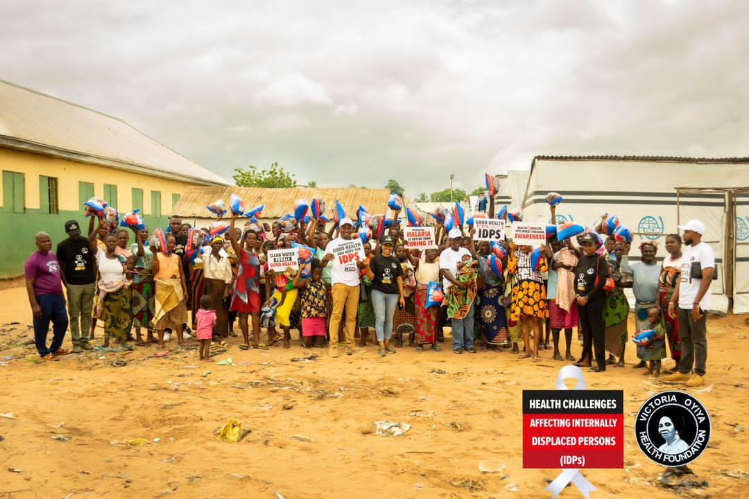 VOHF visits IDP camp in Benue to raise awareness on health challenges ...