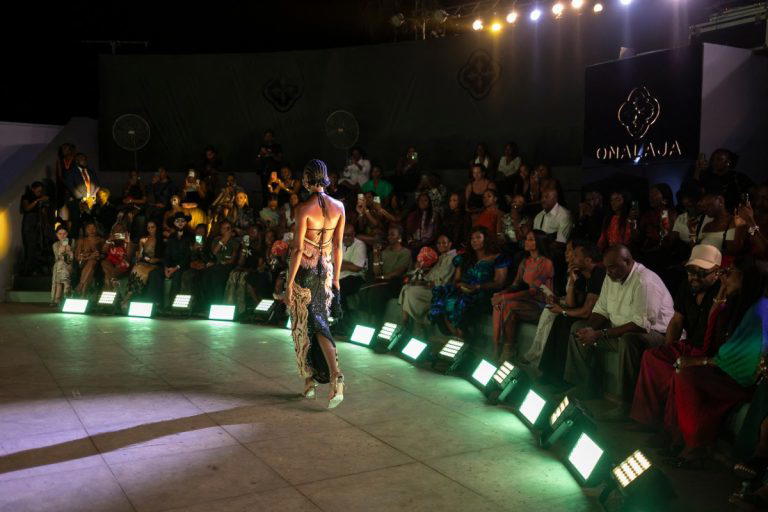Nigerian designer embraces 'clashes' and 'chaos' at Lagos Fashion Week ...