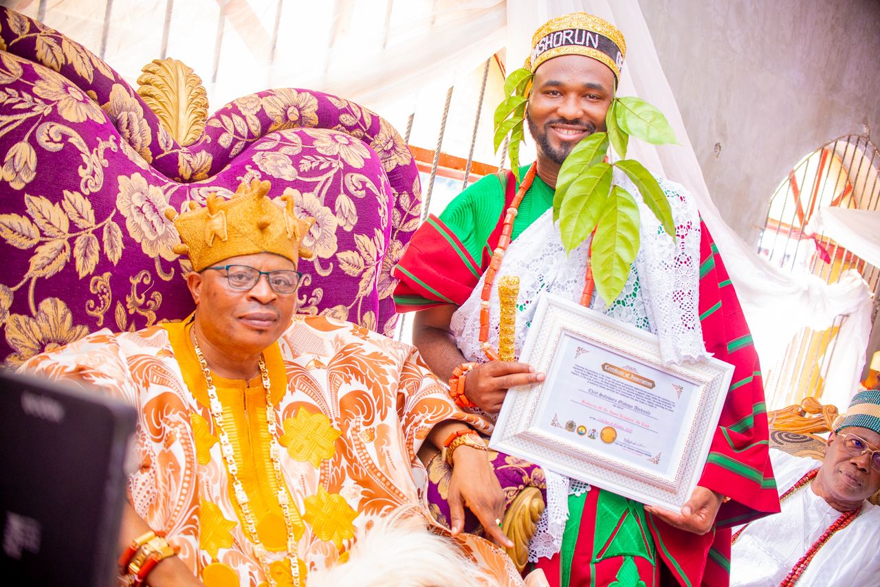 Oladapo Sofowora honoured as Bashorun Ile-Isoya