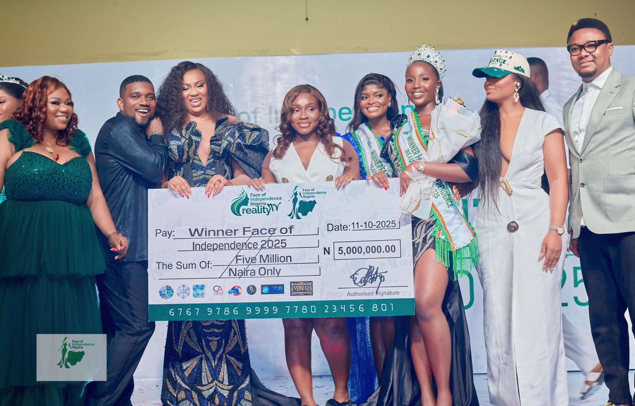 Eucharia Dibang wins 'Face of Independence Nigeria Beauty Pageant ...