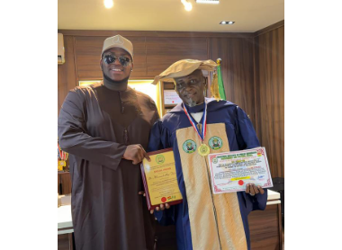Institute honours Fufore with 2025 Fellowship Doctorate Award
