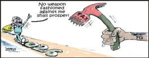 Cartoon: Why N2.5m transfer was labelled 'For Bread' - Vanguard News