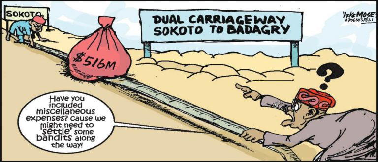Cartoon: Add 'Bandits Allowance' to next budget - Vanguard News