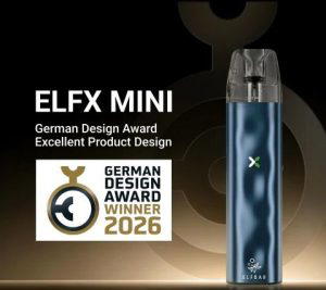 ELFBAR's ELFX, ELFA Pod systems win German Design Award and CMF Design ...