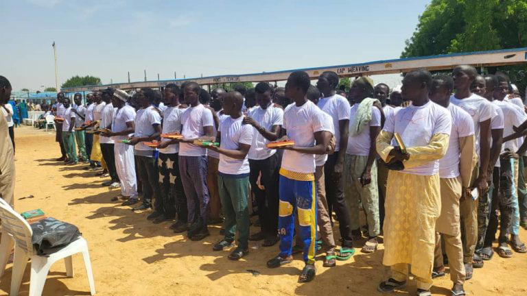 Photos: Borno reintegrates 720 repentant terrorists, 992 spouses, 2,050 ...